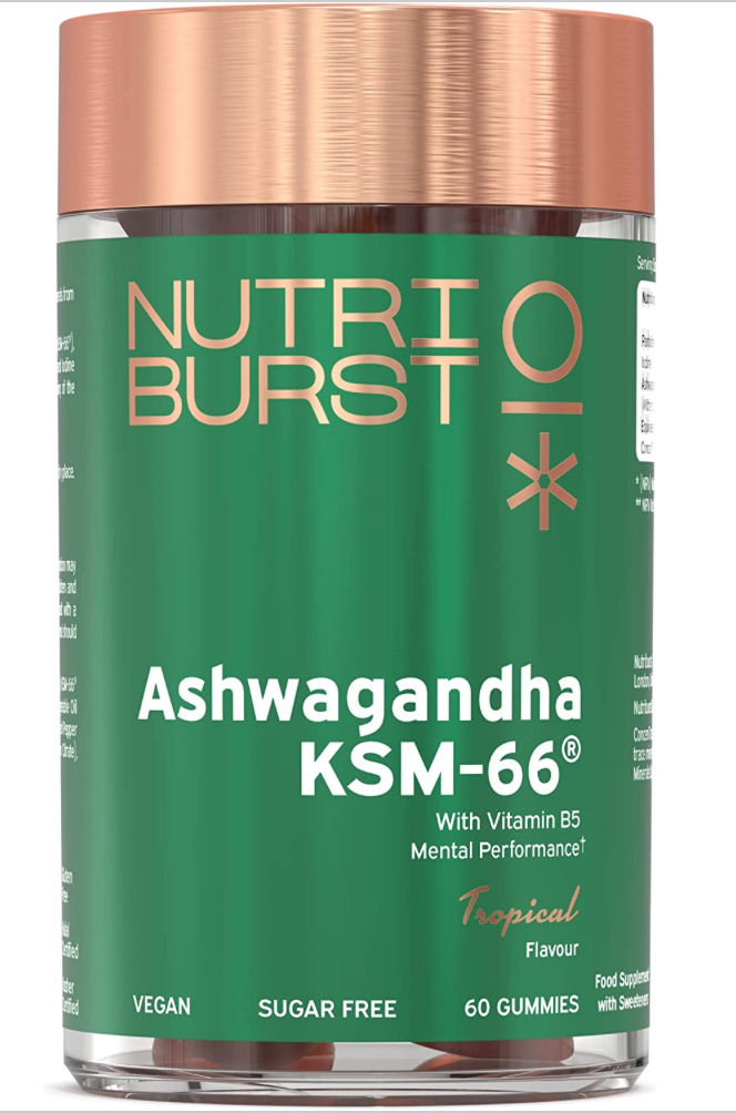 Nutriburst Tropical Ashwagandha KSM-66 216g – Gymstop.co.uk